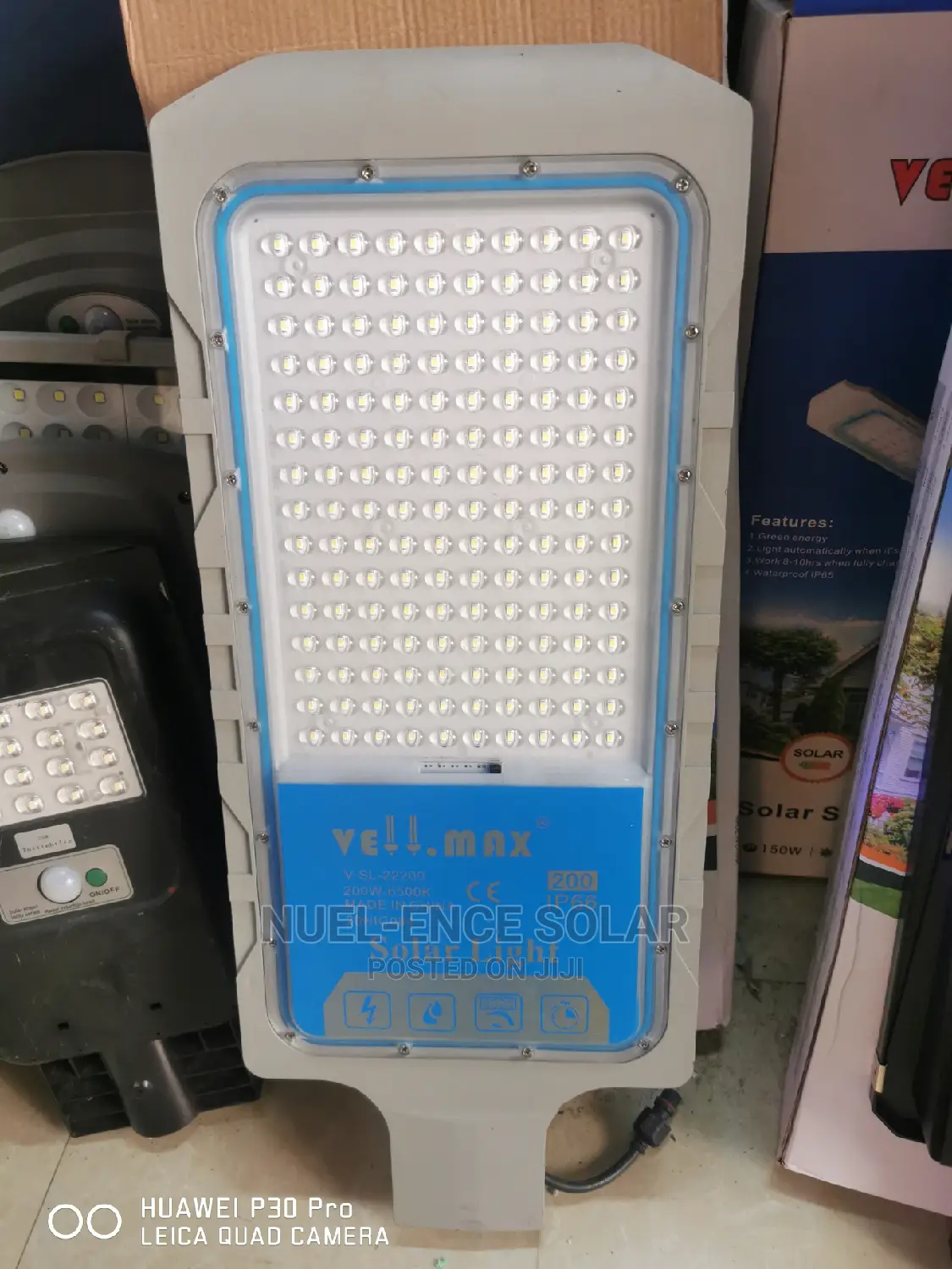 200w Solar Street Light Velmax in Ojo - Solar Energy, Nuel-ence Solar ...