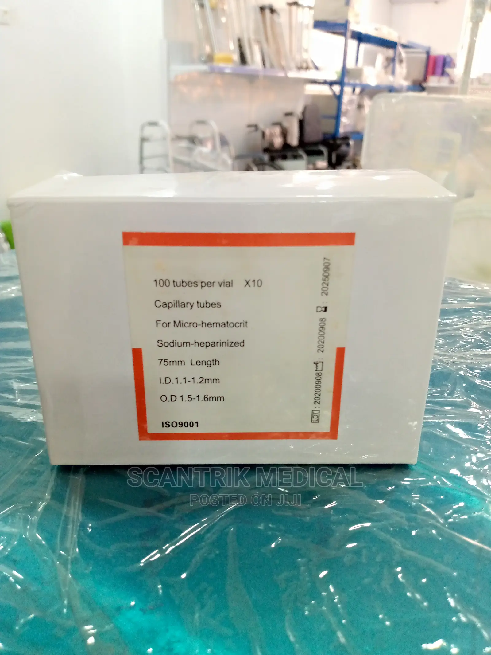 Heparinized Capillary Tube / Micro-Hematocrit Capillary Tube in Ogba ...