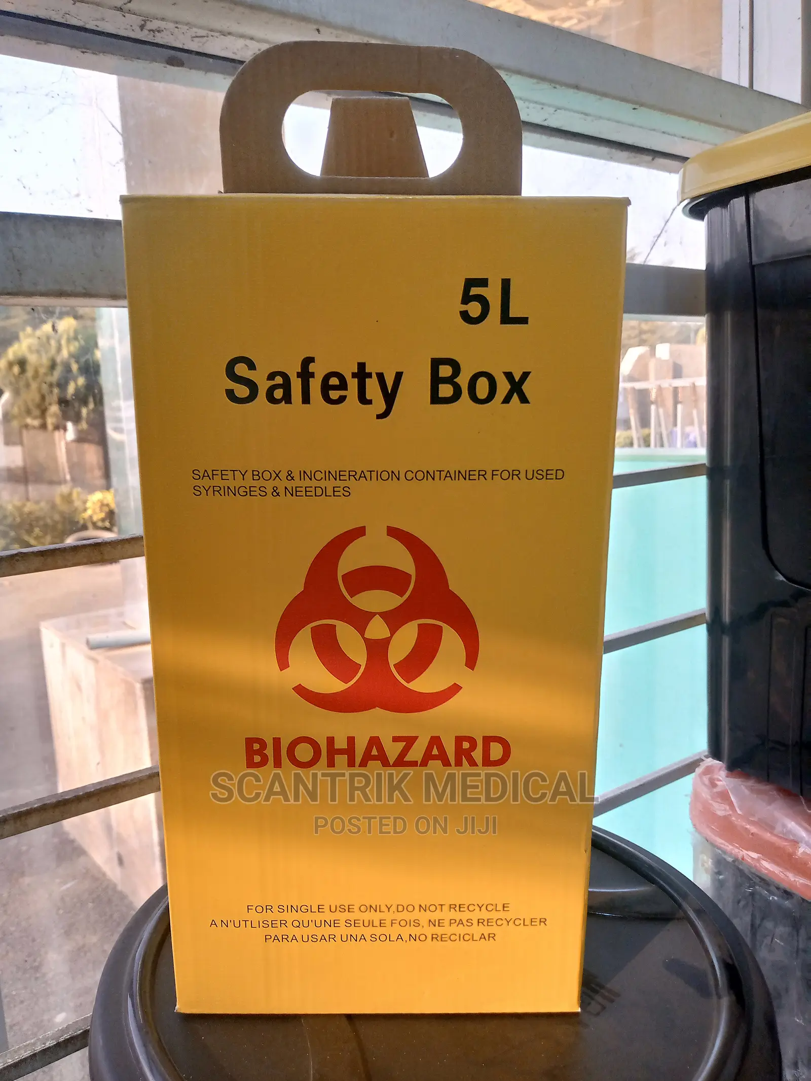 Disposable Medical Safety Box 5L Syringes Needles in Port-Harcourt ...