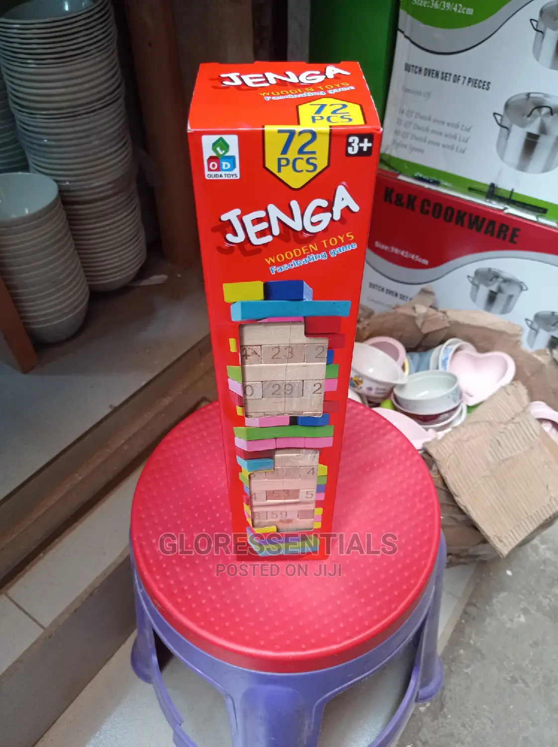 Jenga Game (Big) 72 Pieces for sale - Gloressentials Price: ₦ 16,000 on ...