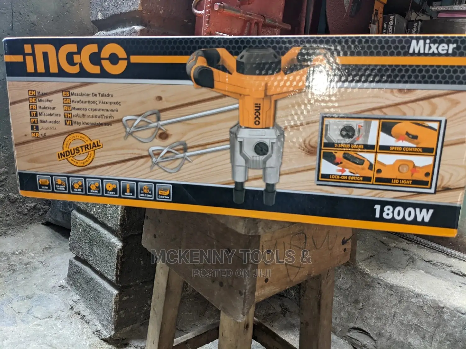 Paint Mixer Machine INGCO 1800w in Lagos Island (Eko) - Electrical Hand ...