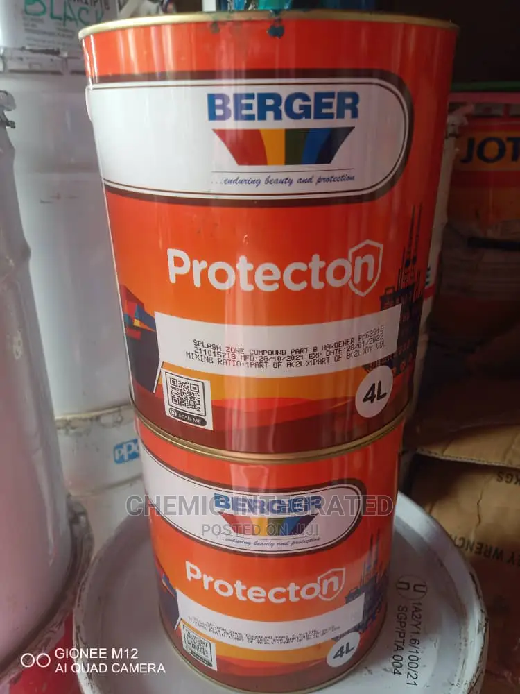 Berger Splash Zone Gum Part a and B Component in Apapa - Building ...