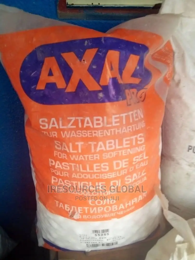Industrial Salt Tablets (Axal Pro) 25kg in Isolo - Manufacturing ...