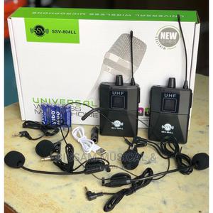 Portable Dual Rechargeable Lapel Wireless Mic With Head Mic in Ikeja ...