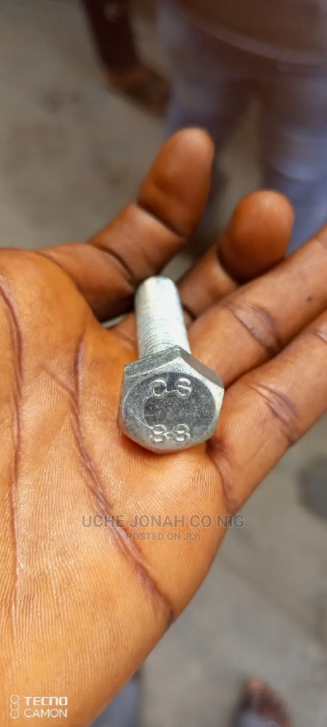 M12 X 50 Bolt and Nuts Steel GI. in Port-Harcourt - Hardware ...