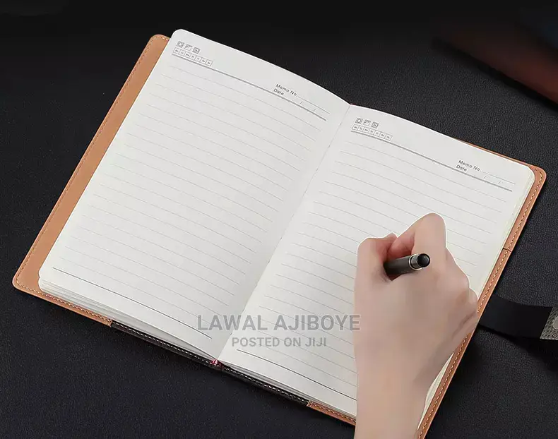 1pcs Creative Magnetic Note Book Diary 2021 Leather Notebook in Lagos ...