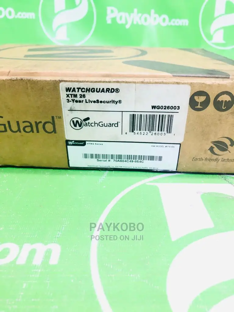 Watchguard XTM 26 Firewall WG026001 in Ikeja - Networking Products, Pay ...