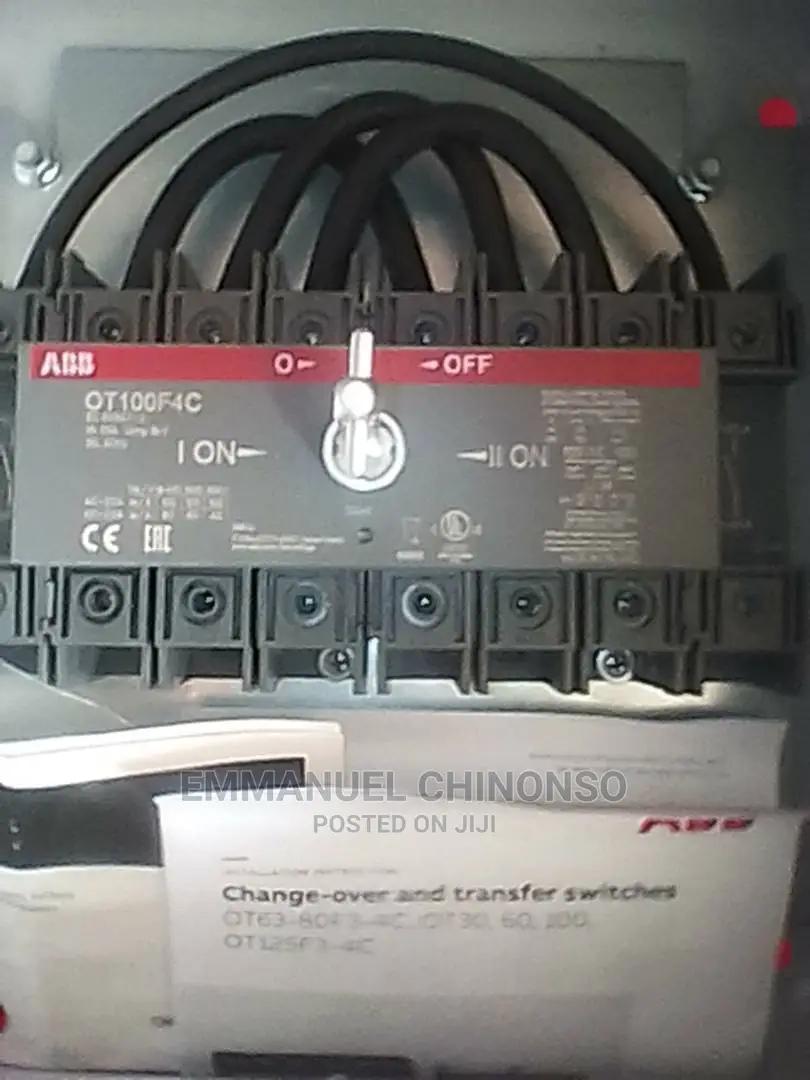 100A ABB Changeover Switch for sale - Price: ₦ 400,000 on Jiji.ng ...