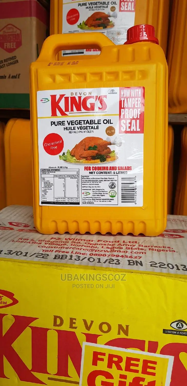 Devon Kings Vegetable Oil. 5l. for sale - UbaKingscoz Globalture Res ...