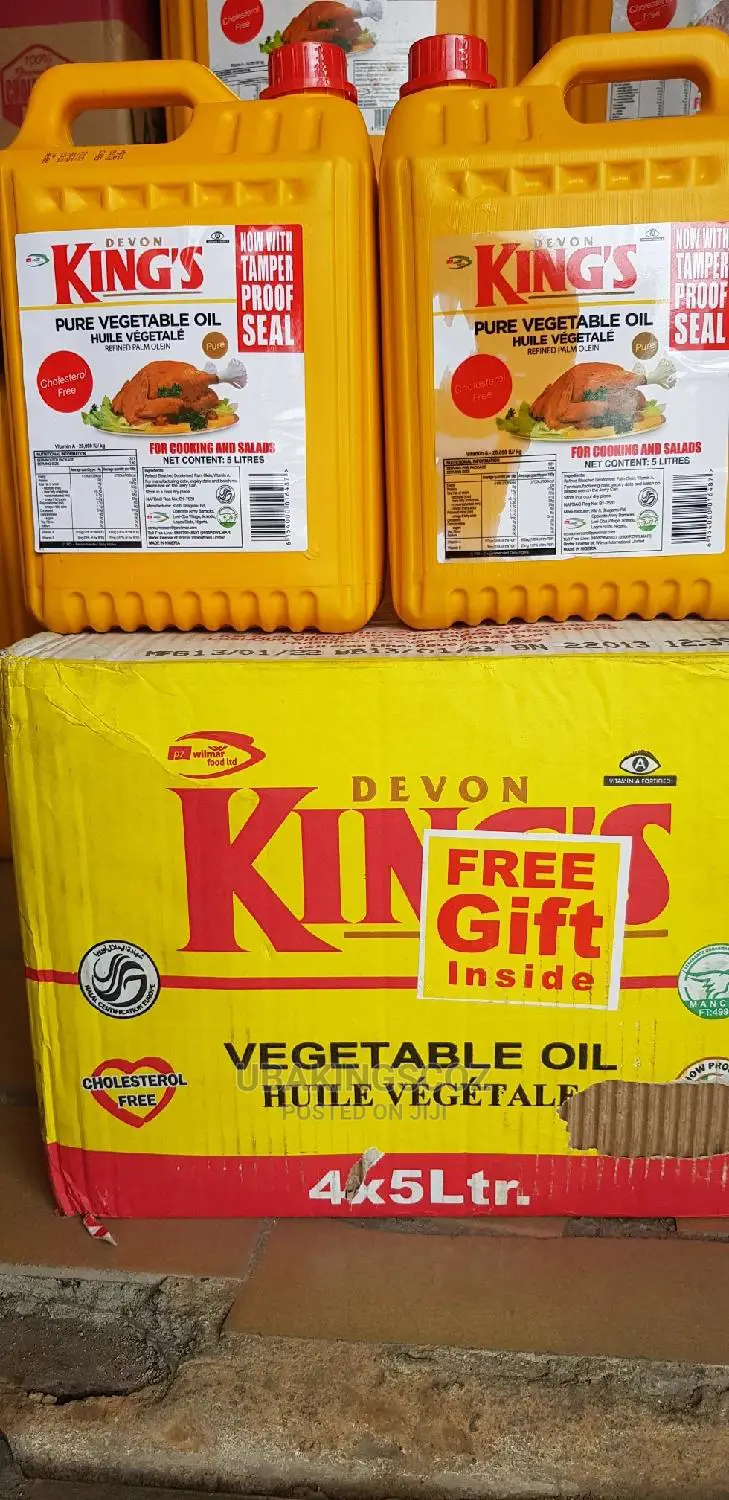 5 Liters Devon Kings Vegetable Oil (5l. X 4 Kegs in Amuwo-Odofin - Food ...