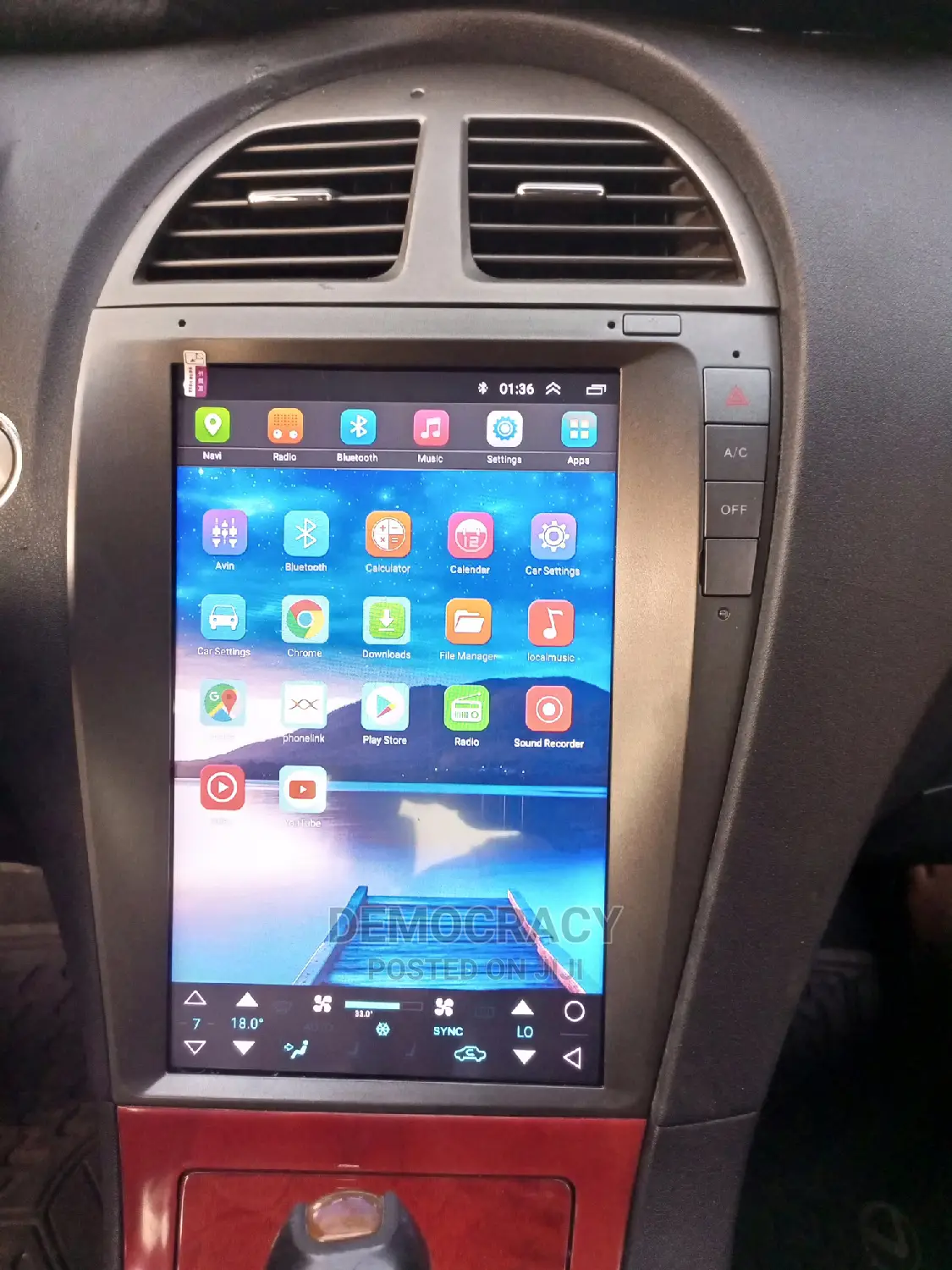 Lexus ES350 Tesla Screen With Gps Navigation (Map) in Ikeja - Vehicle ...