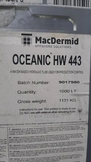 Oceanic HW 443 (1000lt) in Obio-Akpor - Manufacturing Services, Lexok Global | Jiji.ng