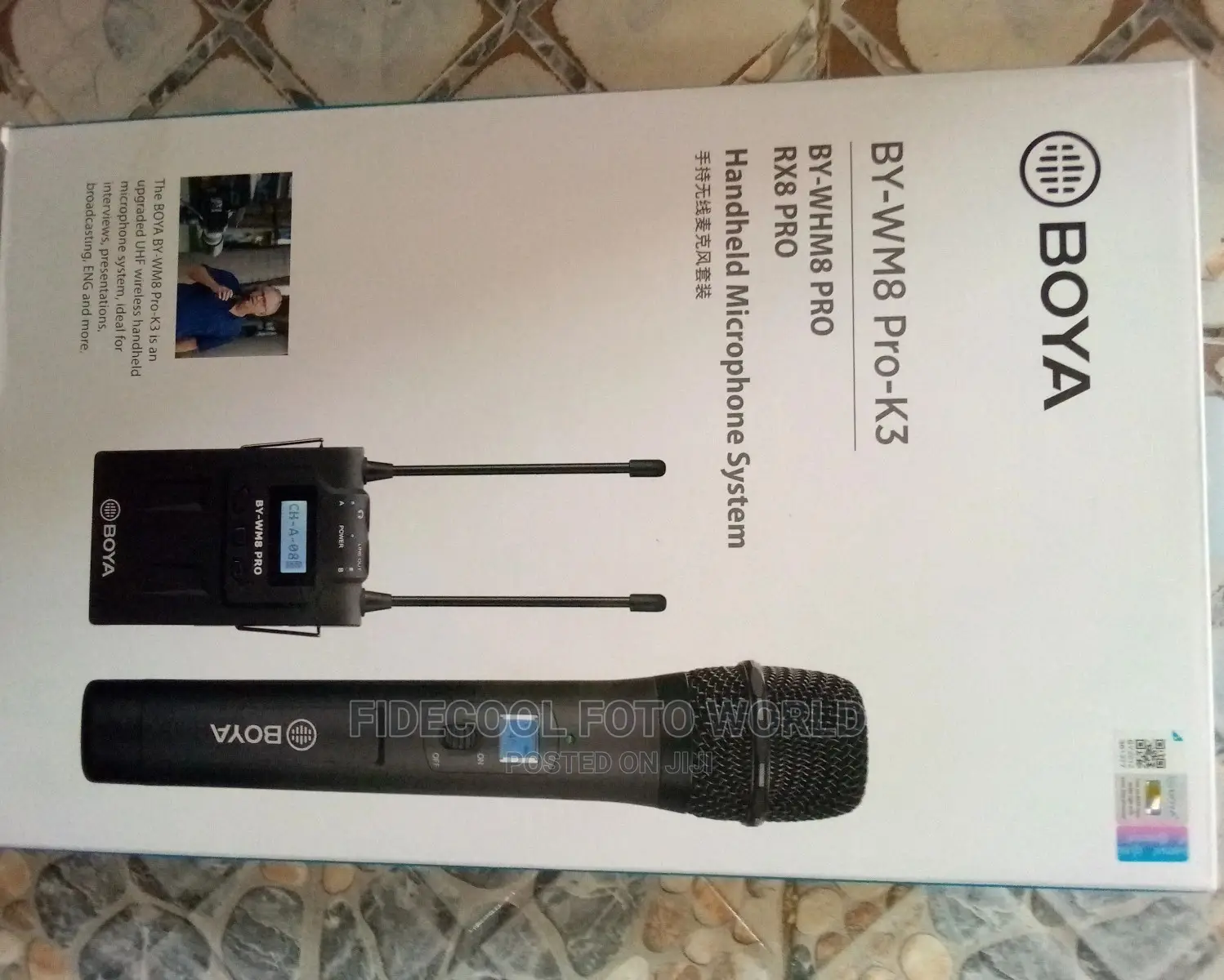 Boya by Wm8 Pro Handheld Microphone in Lagos Island (Eko) - Accessories ...
