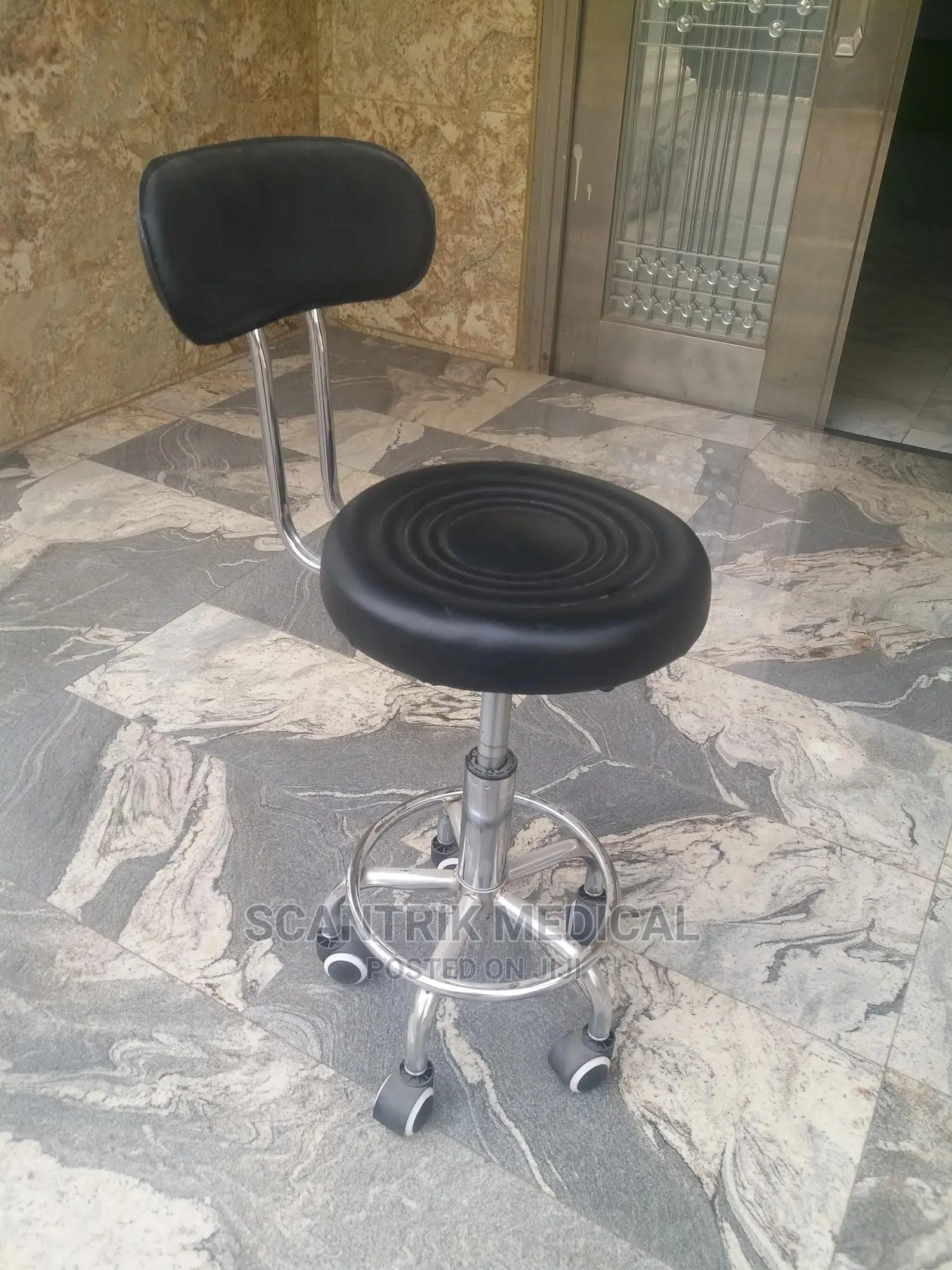 Lab Stool High Quality Working Stool Chair With Backrest in Omuma ...