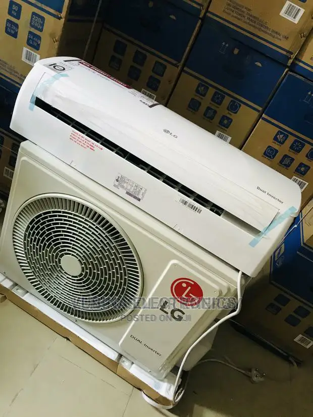 Brand New LG 1HP(R410 Gas) Dual INVERTER Split Unit Ac(Coppa in Ojo ...