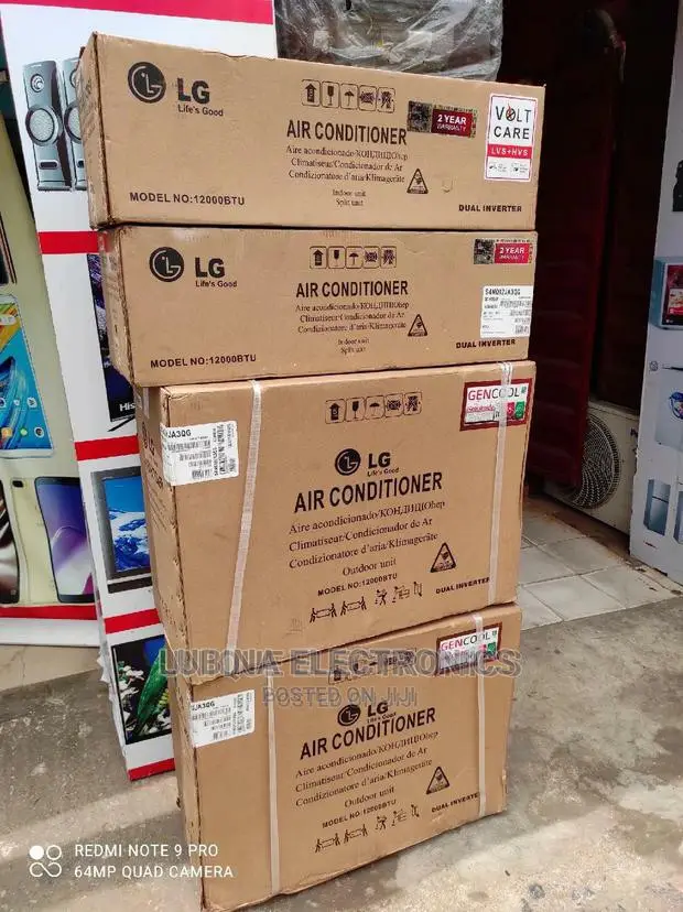 Brand New LG 1.5HP GENCOOL(R410 Gas)INVERTER Split Unit Ac in Ojo ...