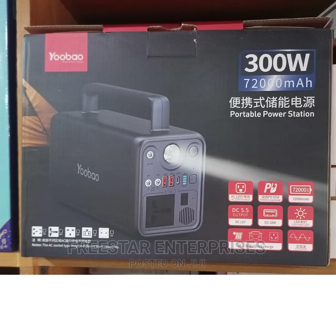 Yoobao 72000mah 300W Laptop Power Bank. Yoobao Power Station in Ikeja ...
