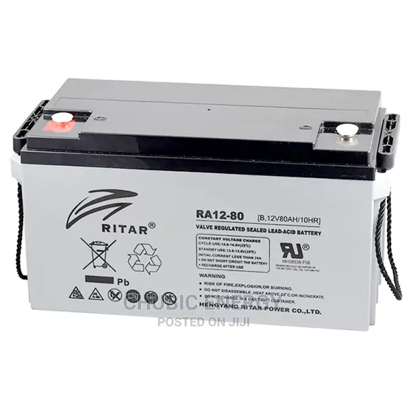 Ritar RA Series 80 Ah – 12v VRLA-AGM Battery in Victoria Island - Solar ...