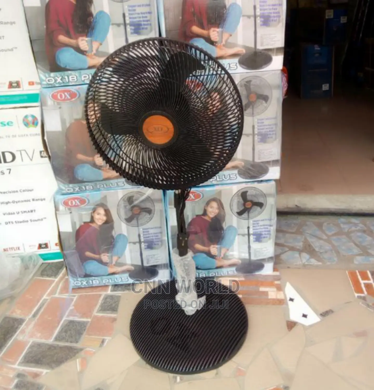 New OX Standing 18" Plus Fan (Copper) in Ojo - Home Appliances, Cnn ...