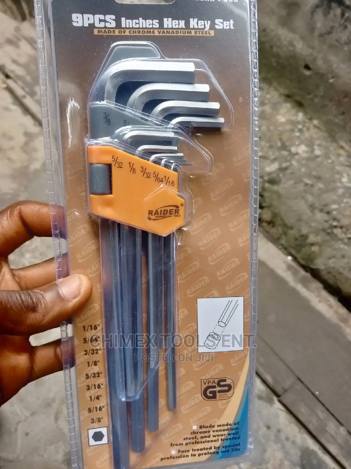 Hand Allen Key Set Imperial in Lagos Island (Eko) - Hand Tools, Chimex ...