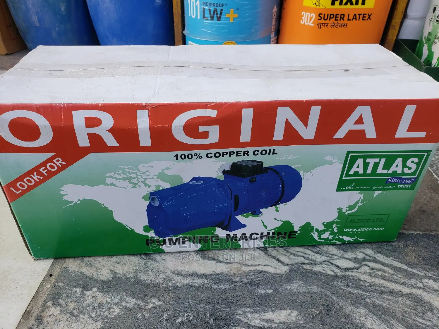 Original ATLAS Pumping Machine in Ikeja - Plumbing & Water Systems, C J ...