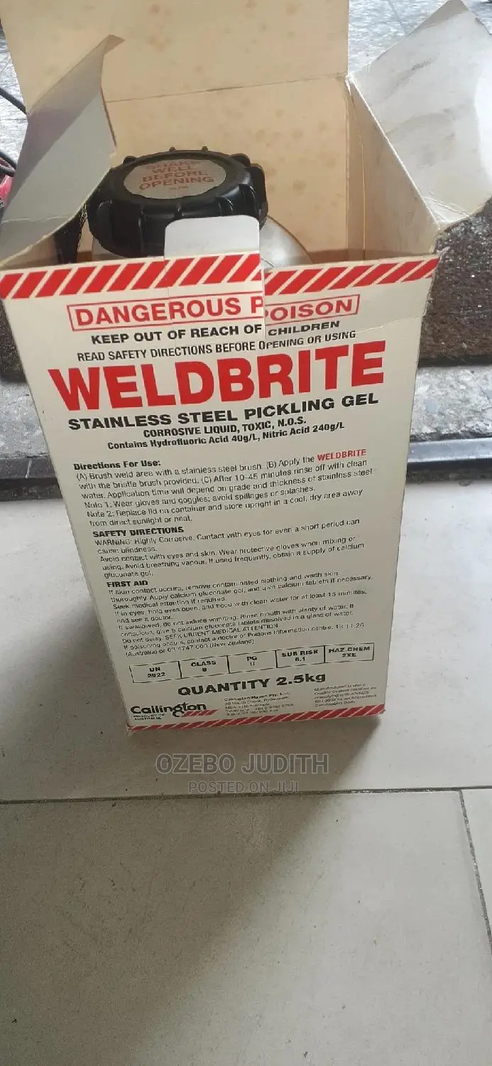 Stainless Steel Pickling Gel Weldbrite 2.5kg in Port-Harcourt ...