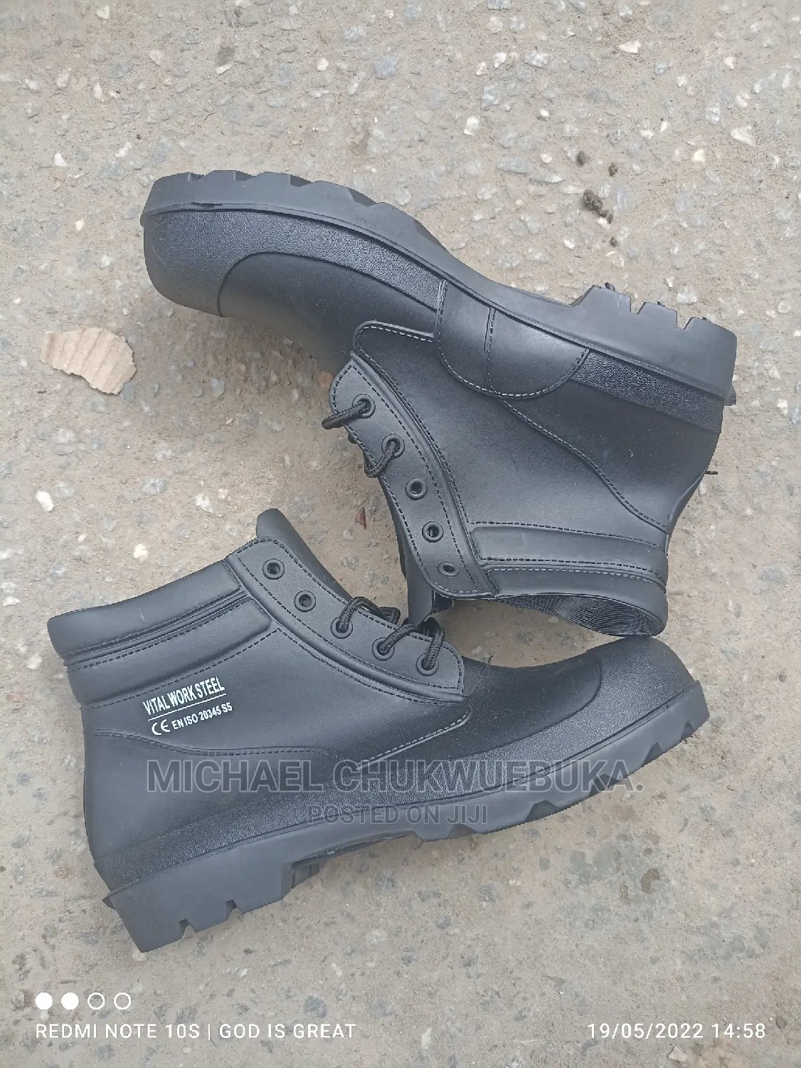 Short Safety Rain Boot Black in Lagos Island (Eko) - Safety Equipment ...