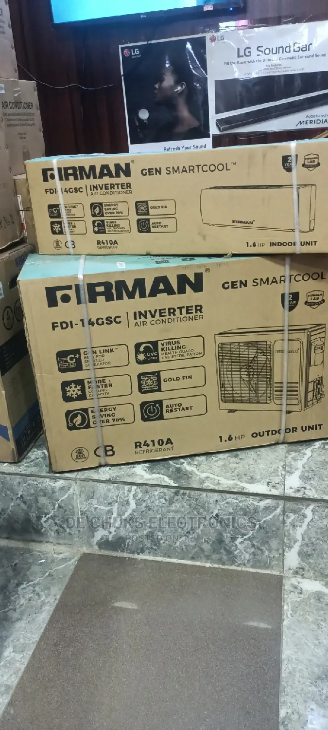 Brand New Sumec Firman Smart Inverter Air Conditioner -1.6hp in Ikeja ...