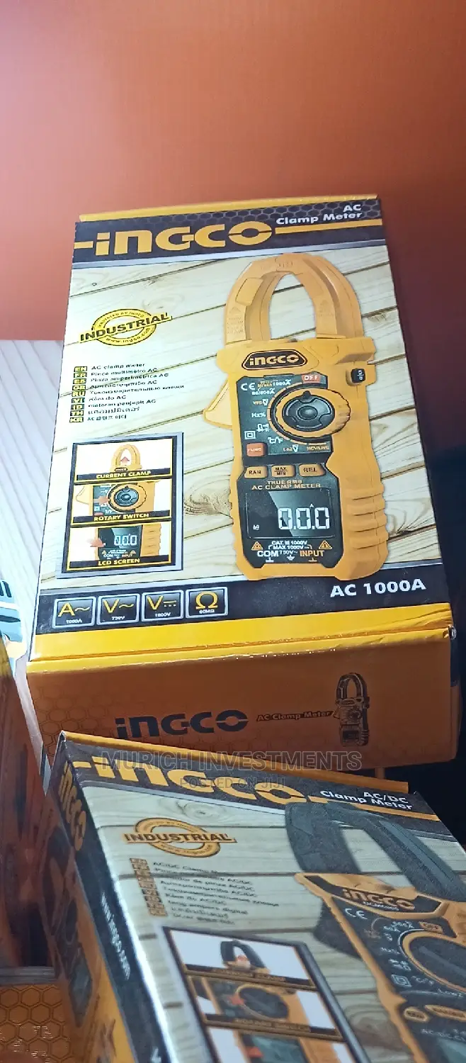 Ingco Digital AC Clamp Meter 1000A Dcm10004 in Lagos Island (Eko ...