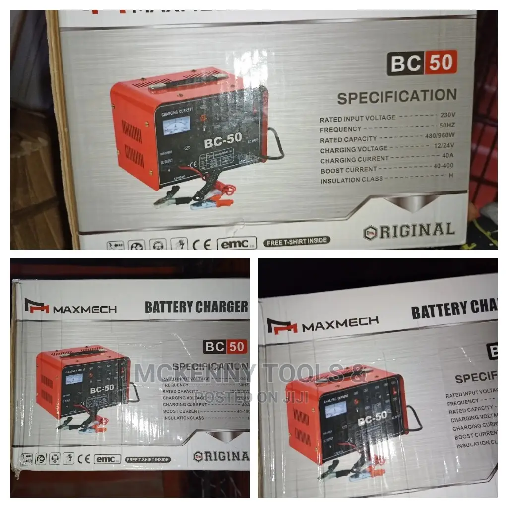 Maxmech Battery Charger Bc 50 Charging Current Bc-50 Sp in Lagos Island ...