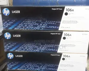Hp 106a Toner Cartridge for sale - SimonBest1Tech Price: ₦ 68,000 on ...