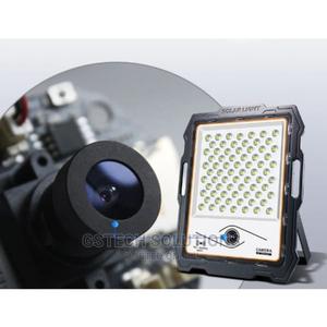 Outdoor Solar Flood Light With CCTV Camera in Surulere - Security ...