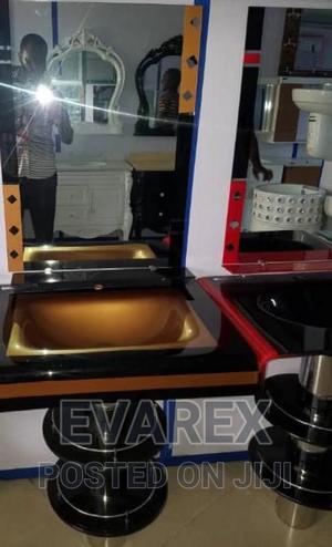 Glass Dining Wash Hand Basin (Mix Gold/Black/Red) in Amuwo-Odofin ...