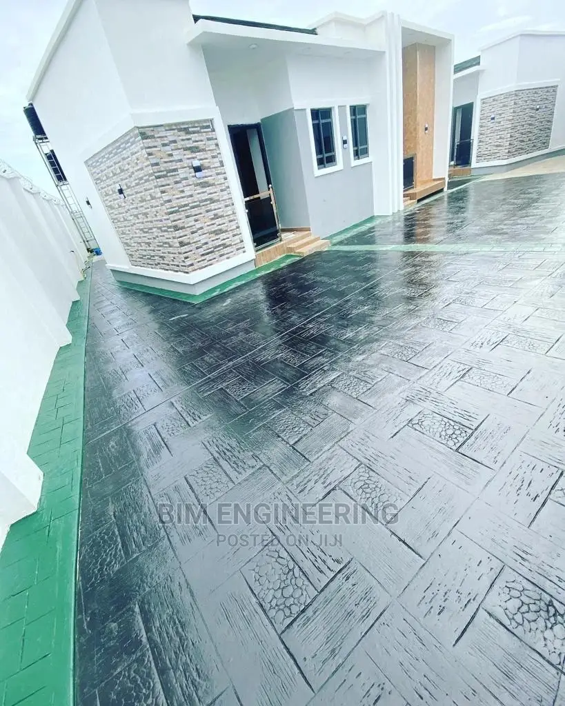Concrete Stamp Services Coloured Floor Stamping in Ikeja - Building ...