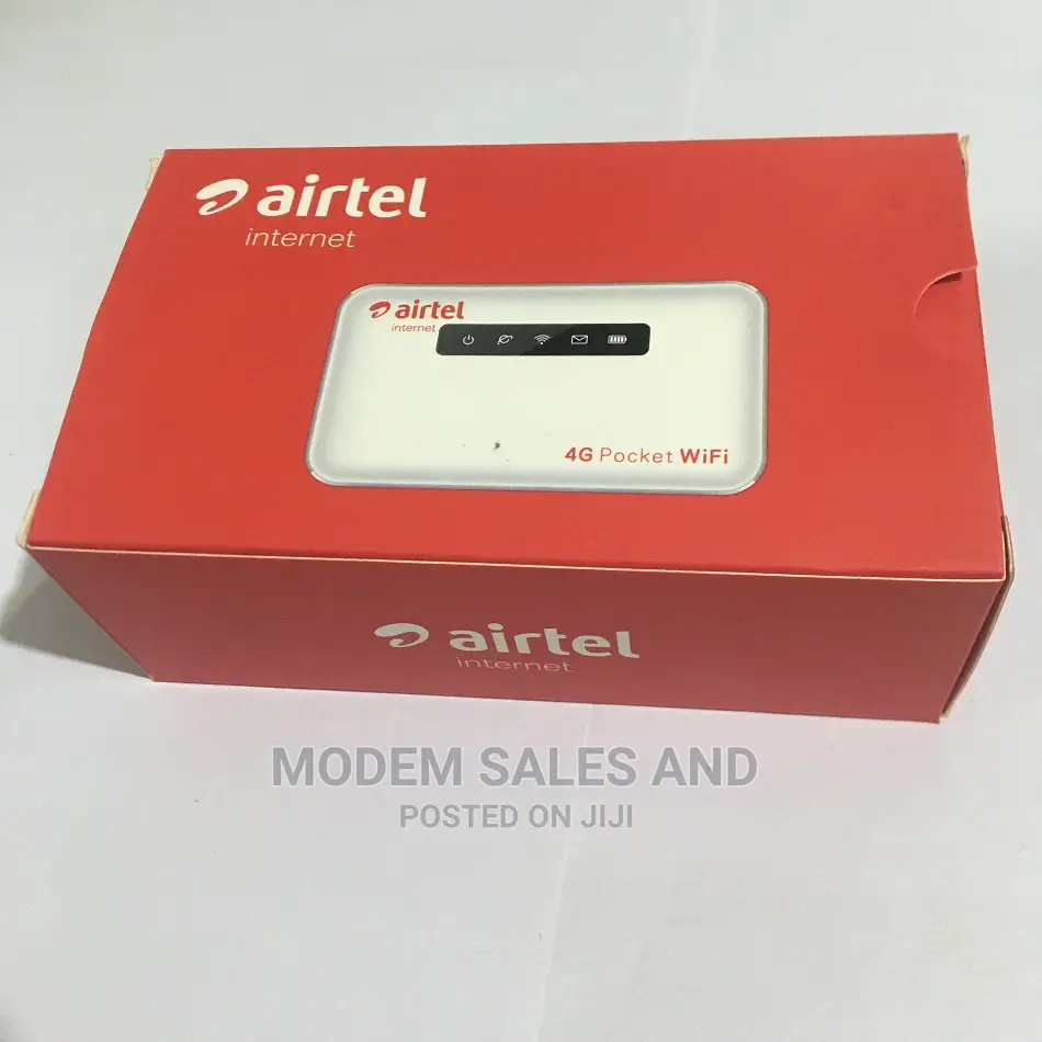 Airtel 4G LTE Unlocked Mobile Wifi+LAN Port+30gig Bonus Data in Ikeja ...