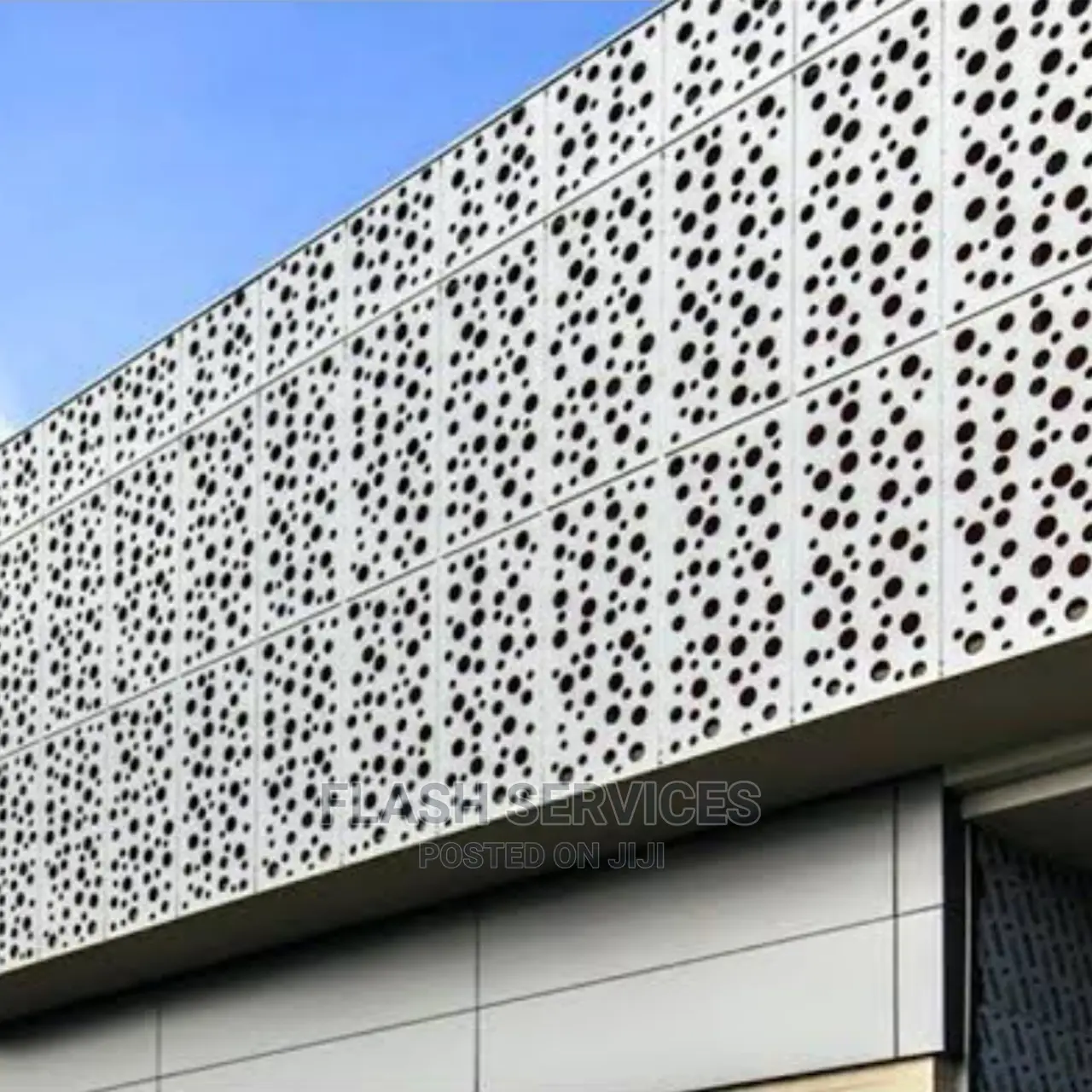 Wall Cladding / Perforated Aluco Board / Aluminium Cladding in Asokoro ...