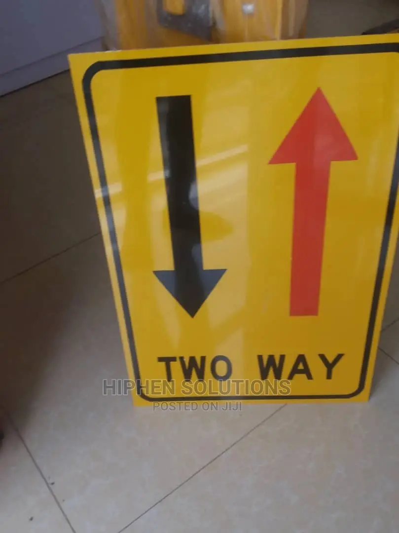 Two Way Safety Sign in Yaba - Safety Equipment & Protective Gear ...