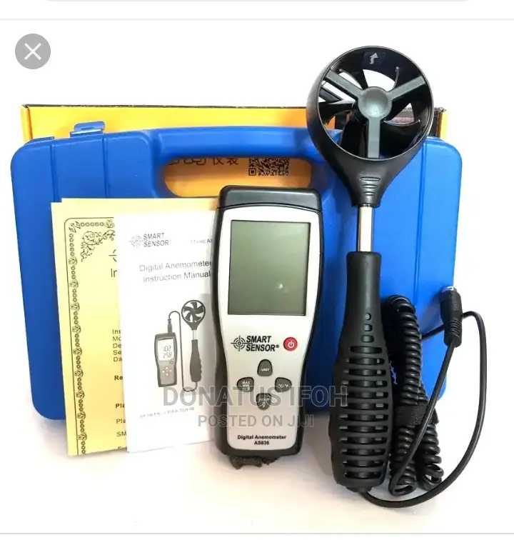 Smart Sensor As836 Digital Air-flow Anemometer Wind Speed in Ojo ...